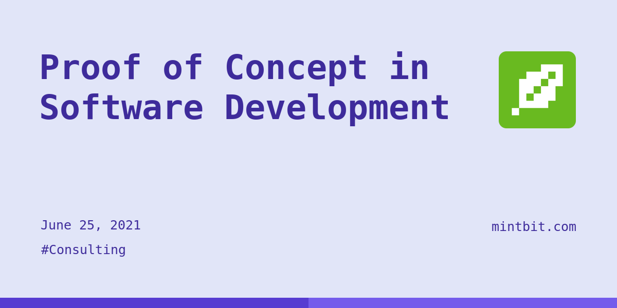 Proof of Concept in Software Development - Mintbit