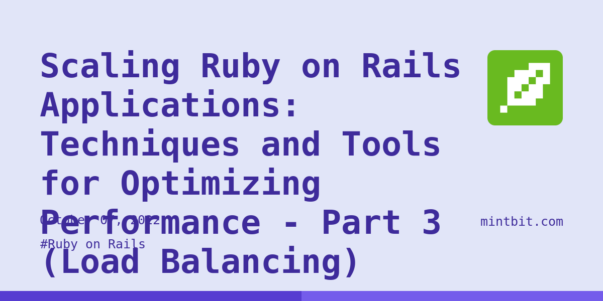 Scaling Ruby on Rails Applications: Techniques and Tools for Optimizing ... Scaling Ruby on Rails Applications: Techniques and Tools for Optimizing ...